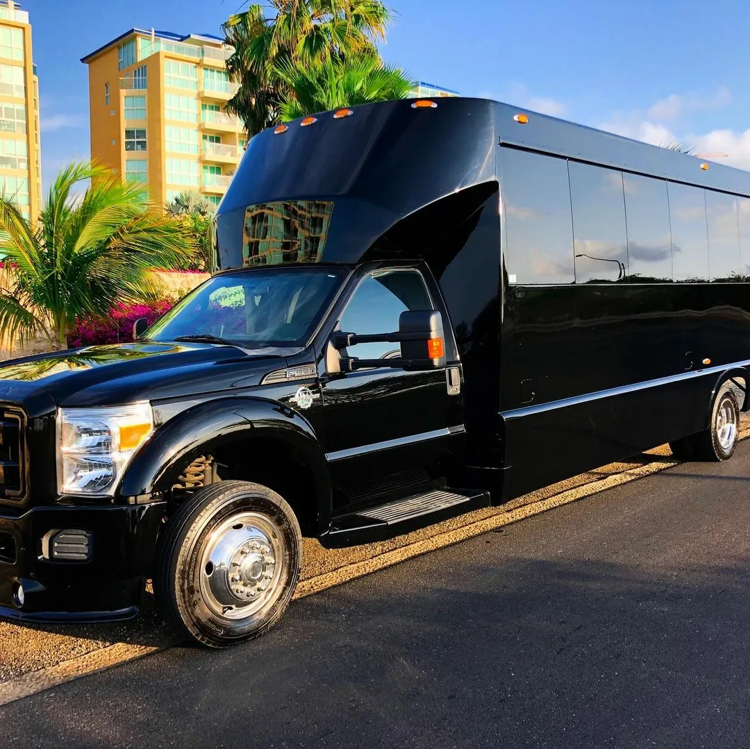 33 Passenger Shuttle Bus Rental Cost & Booking Info