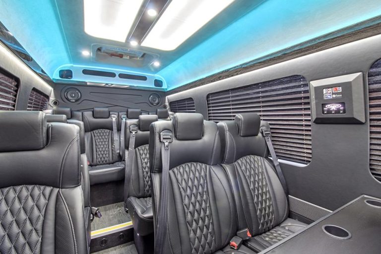 Mercedes Sprinter Corporate Van for 14 - Falcon Tour & Travel